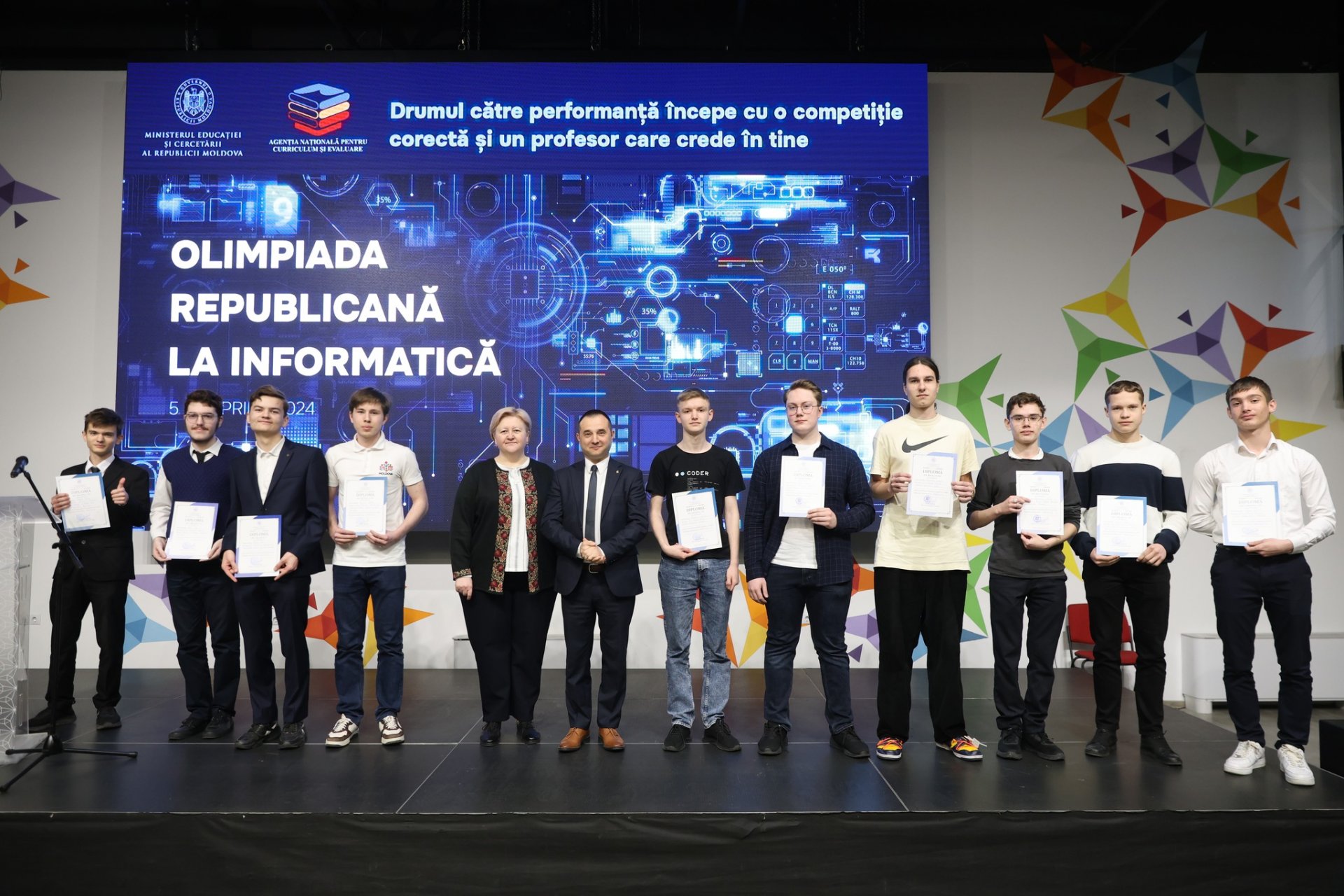 Lista câștigătorilor Olimpiadei Republicane de Informatică 2024 - #diez