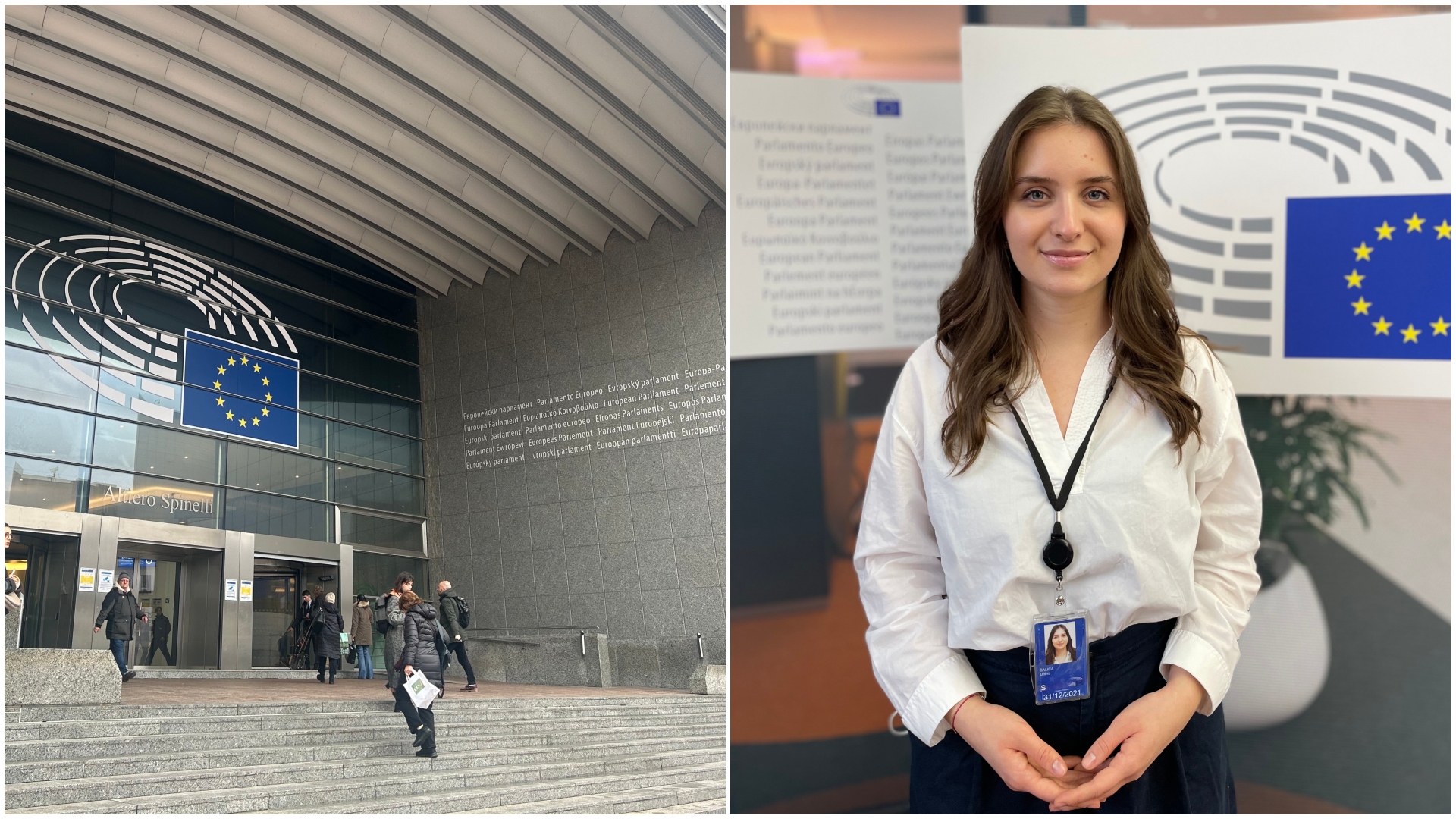 Patru luni în Parlamentul European, prin prisma unei tinere din Moldova ...